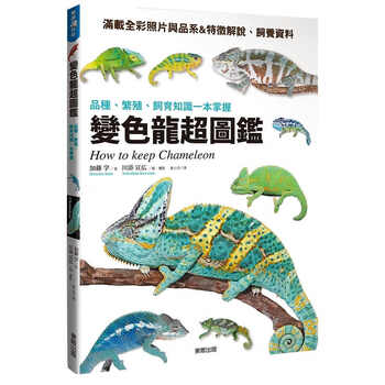 预售 加藤学 變色龍超圖鑑：品種、繁殖、飼育知識一本掌握 中国台湾東販
