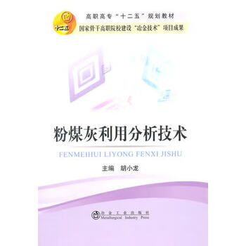 粉煤灰利用分析技术  胡小龙主编
