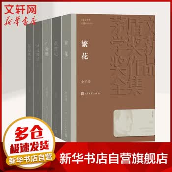 第九届矛盾文学奖作品集 共5册 《这边风景》《生命册》《繁花》《黄雀记》 人民文学出版社