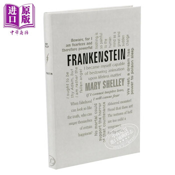 弗兰肯斯坦 Word Cloud Classics Frankenstein 英文原版 Mary Shelley