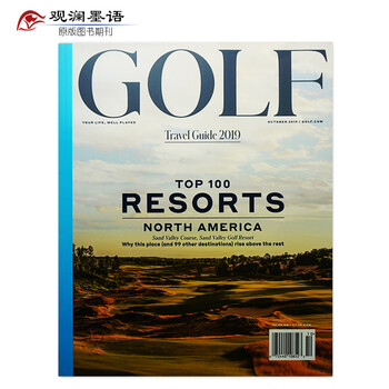 Golf 高尔夫运动杂志 2019年10月 美国休闲体育杂志