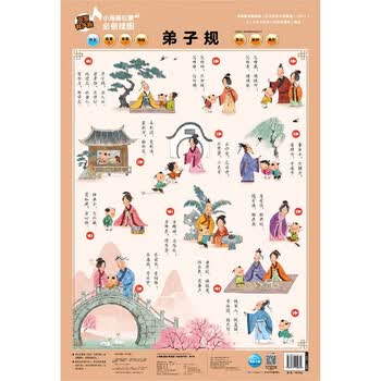 弟子规(双面有声版)/小海豚启蒙必备挂图