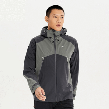 迪卡侬（DECATHLON）官方旗舰店冲锋衣男MH500户外进藏登山服防水防风外套ODT2 卡其灰拼色 XS【图片 价格 品牌 报价】-京东