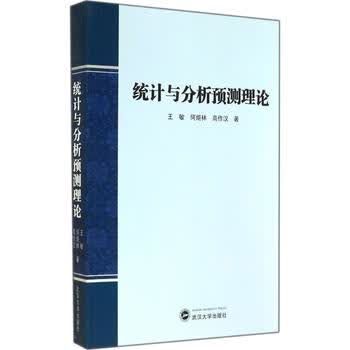 统计与分析预测理论 王敏 作 书籍