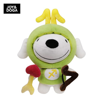 【JOY&DOGA毛绒玩具】JOY&DOGA毛绒玩具京东吉祥物小狗公仔玩偶十二星座系列-射手座【行情 报价 价格 评测】-京东