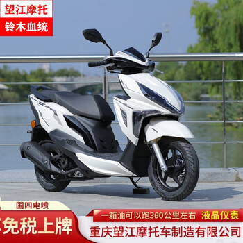 WONJAN全新望江uy摩托车U2踏板车郅行燃油车125cc国四电喷可上牌 郅行 白色 国四电喷 送上牌证件【图片 价格 品牌 报价】-京东