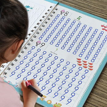 幼儿童练字帖数字描红本幼儿园写字本初学者学前班启蒙练习字帖贴 收藏加购