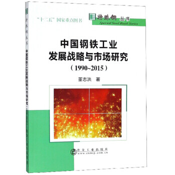 中国钢铁工业发展战略与市场研究【正版图书】