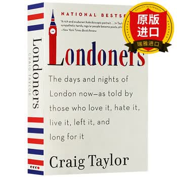 伦敦人 大城市的日与夜 英文原版 Londoners  The Days and Nights of