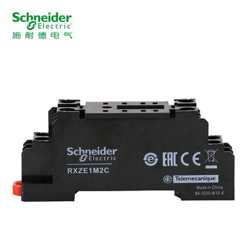 【施耐德电气RXZE1M2C】施耐德中间继电器 RXM小型断电器 中继优化型底座2C/O触点插座RXZE1M2C ,A【行情 报价 价格 评测】-京东