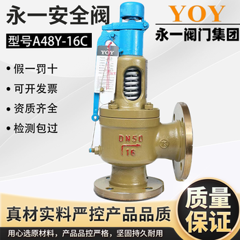 永一安全阀A48Y-16C/25C/40C/64Cdn50铸钢不锈钢法兰弹簧式蒸汽 A48Y-16C DN50【图片 价格 品牌 报价】-京东