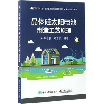 晶体硅太阳电池制造工艺原理 陈哲艮 著 电子工业出版社