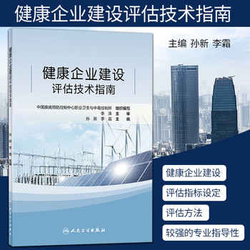 正版健康企业建设评估技术指南 如何开展健康企业建设技术工作 2020年7月参考书 孙新 李霜编著