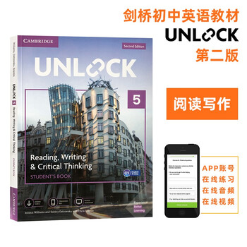 剑桥雅思托福阅读写作教材Unlock 5级别读写Reading writing