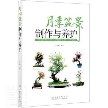 月季盆景制作与养护兑宝峰中国林业出版社9787521910001 农业/林业书籍