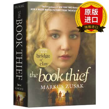 偷书贼 英文原版 The Book Thief 英文版 马克斯苏萨克电影原著小说 Markus Zu