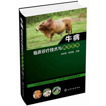 牛病临床诊疗技术与典型医案 养牛书籍大全兽医牛病全书肉牛养殖技术书牛饲料配方牛病诊断繁殖母牛饲养管理
