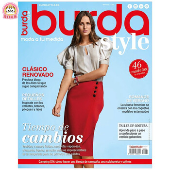 订阅 burda style 女性时尚杂志 德国英文原版 年订12期