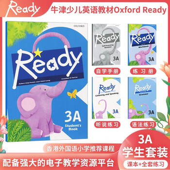 香港少儿小学英语学习主教材 Oxford Ready学生套装 一书三练 牛津大学出版 一年级上册练习 3A