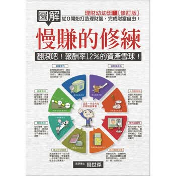 台版 图解慢赚的修练 翻滚吧 报酬率12%的资产雪球商业理财培养投资思考力财经企管书港台原版书籍