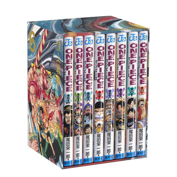 海贼王漫画 顶上战争54~61巻 ONE PIECE 第二部BOX套装 EP6 頂上戦争 日版BOX盒装纪念版 航海王 尾田荣一郎
