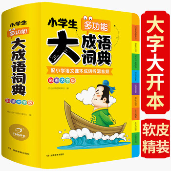2021正版 小学生多功能大成语词典 大开本彩图大字注音版 1-2-3-4-5-6年级工具书新华字典