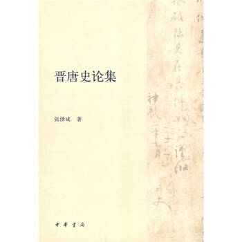 晋唐史论集张泽咸 9787101059298