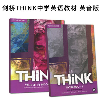 剑桥考试初中教材Think 2级别套装 主课本+练习册 英文原版