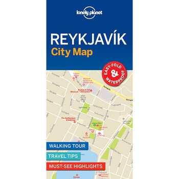 预售英文原版 Reykjavik City Map1 雷克雅未克地图2018年第1版旅游指南