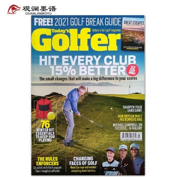 Today's Golfer 2021年1月 英文高尔夫指导技术英语杂志