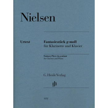 亨乐原版 尼尔森G小调单簧管幻想曲 Nielsen Fantasiestuck g-moll Kla