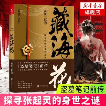 盗墓笔记全套 深渊笔记 十年 沙海 藏海花 吴邪的私家笔记 南派三叔盗墓笔记小说系列单本套装可自选【新华书店旗舰店】 藏海花(典藏纪念版)【定价48】