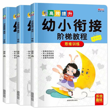 幼小衔接阶梯教程思维训练（套装全3册）