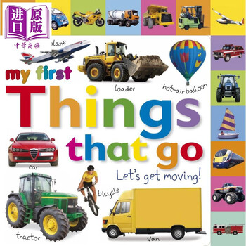 MyFirstThingsThatGoLet'sGetMoving DK启蒙交通工具 英文原版