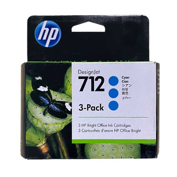 【惠普3ED77A】惠普（HP）3ED77A青色墨盒 适用于T650 绘图仪 (三支装)【行情 报价 价格 评测】-京东