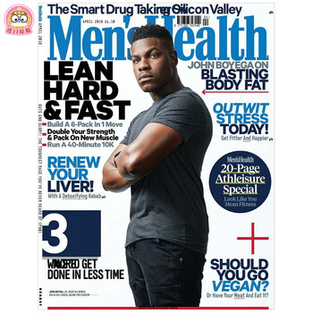 订阅 Men's Health UK 男生健康生活杂志 英国英文原版 年订11期