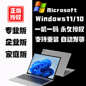 【正版】win11/windows10系统激活秘钥专业版/家庭版/企业版密钥 远程安装系统+激活 - - - 京东JD.COM