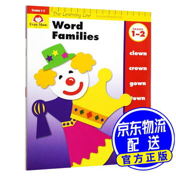Learning Line Workbooks - Word Families, Grades