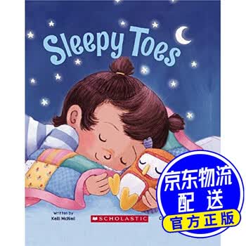 Sleepy Toes (A Padded Board Book) 进口故事书
