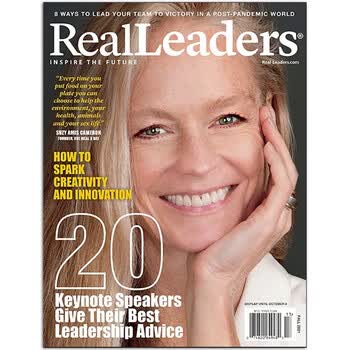 【单期可选】Real Leaders 2020/2021年秋季刊 美国金融商业财经杂志 2021年秋季刊