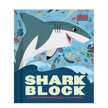 订购【Block】Sharkblock，鲨鱼书 儿童故事绘本 英文原版图书籍进口正版