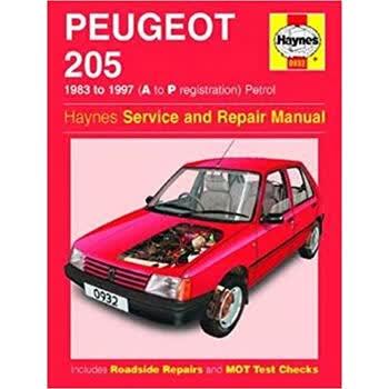 Peugeot 205 Petrol (83-97) A to P