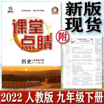 2022版 课堂点睛 九年级下册历史 人教版