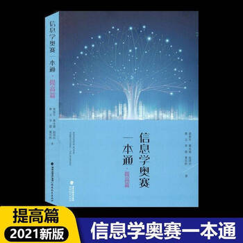 信息学奥赛一本通 提高篇 信息学竞赛提高篇教材 全国青少年信息学奥林匹克算法竞赛教程书籍 NOIP信息奥赛课通 信息学奥赛一本通提高篇 初中通用