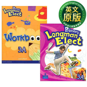 培生香港朗文小学英语3a教材 英文原版 Primary Longman Elect 3A 练习册