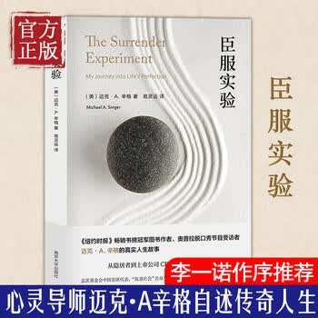 臣服实验正版简版从隐居者到上市公司CEO的人生智慧与修养解答人生困惑启发无数人的心灵导师迈克辛格自述