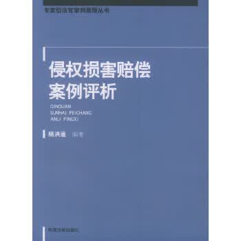 侵权损害赔偿案例评析——专家型法官审判原理丛书 杨洪逵
