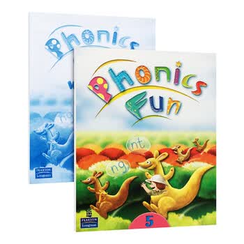 香港朗文少儿英语自然拼读 英文原版  Longman Phonics Fun 5 级别学生书