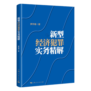 新型经济犯罪实务精解