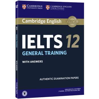 新东方 剑桥雅思官方真题集12：培训类 IELTS雅思命题方权威出品 新东方原版引进
